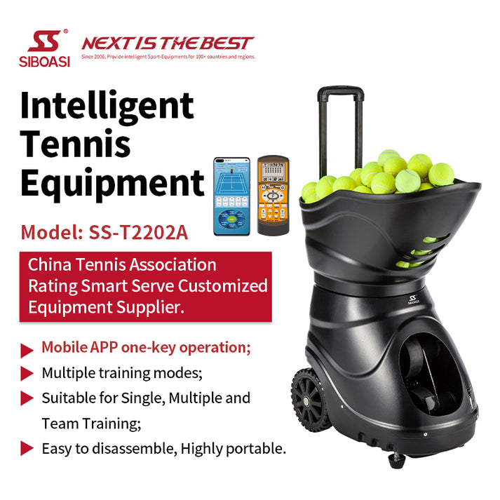 SIBOASI T2202A Tennis Ball Machine (SKU SS-T2202A) – Siboasi Australia ...